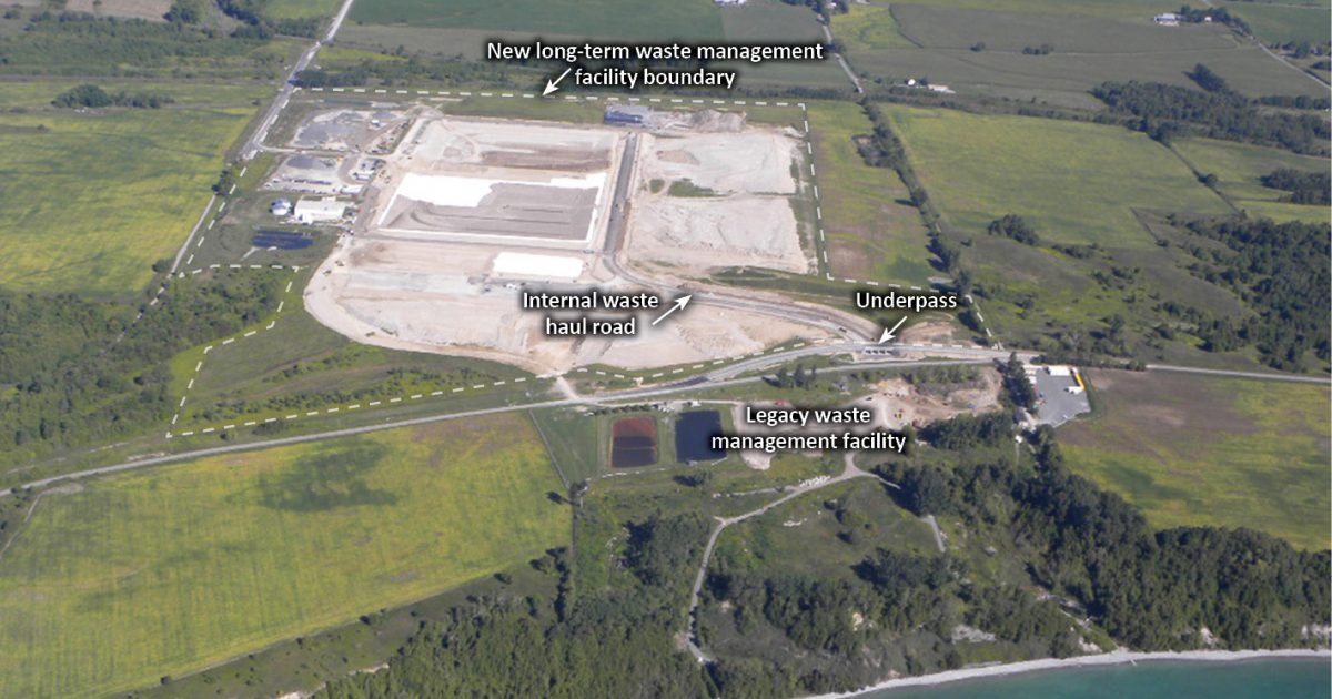 Doors Open Ontario - Port Granby Legacy Waste Management Facility