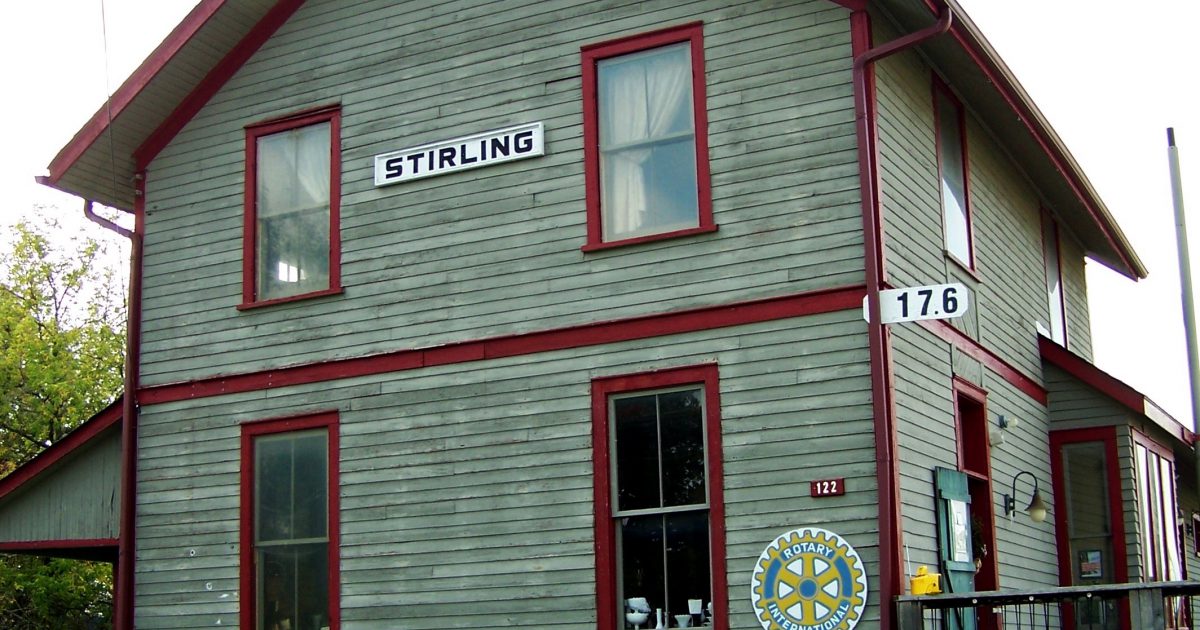 Doors Open Ontario - Stirling Train Station