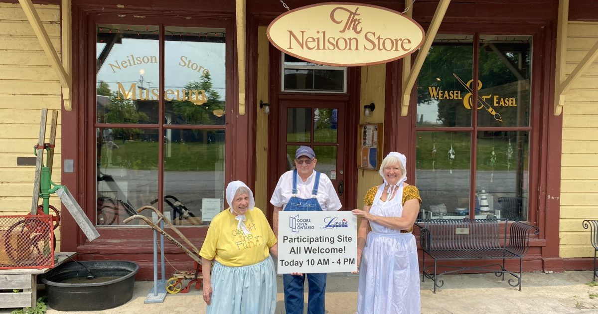 Doors Open Ontario - Neilson Store Museum and Cultural Centre