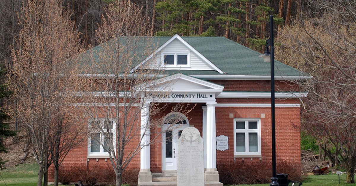 Doors Open Ontario - Arts and Heritage Centre of Warkworth