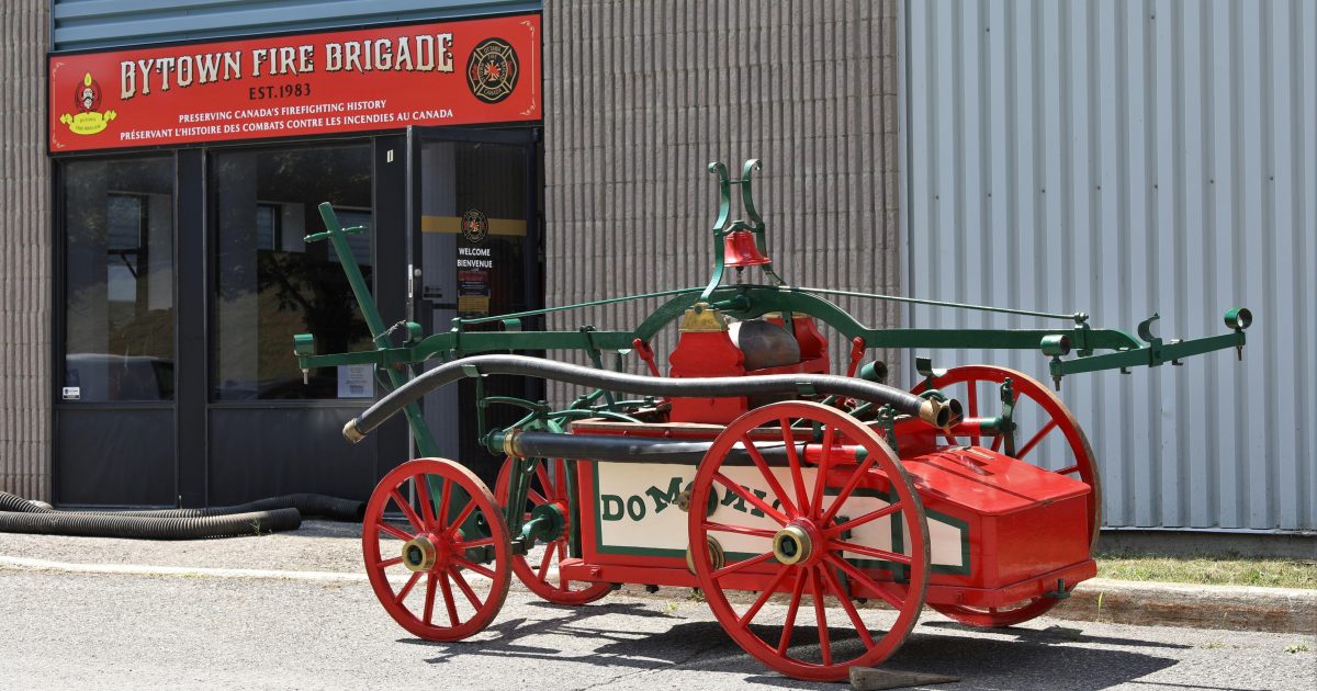 Doors Open Ontario - Bytown Fire Brigade Historical Society, The