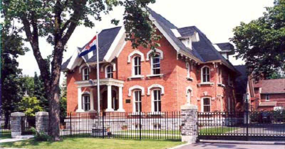 Doors Open Ontario - Embassy of the Republic of Croatia