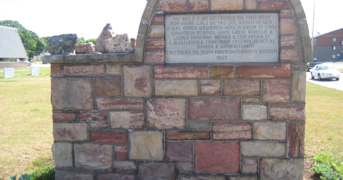 Doors Open Ontario - Wawanosh Monument and Memorial Project