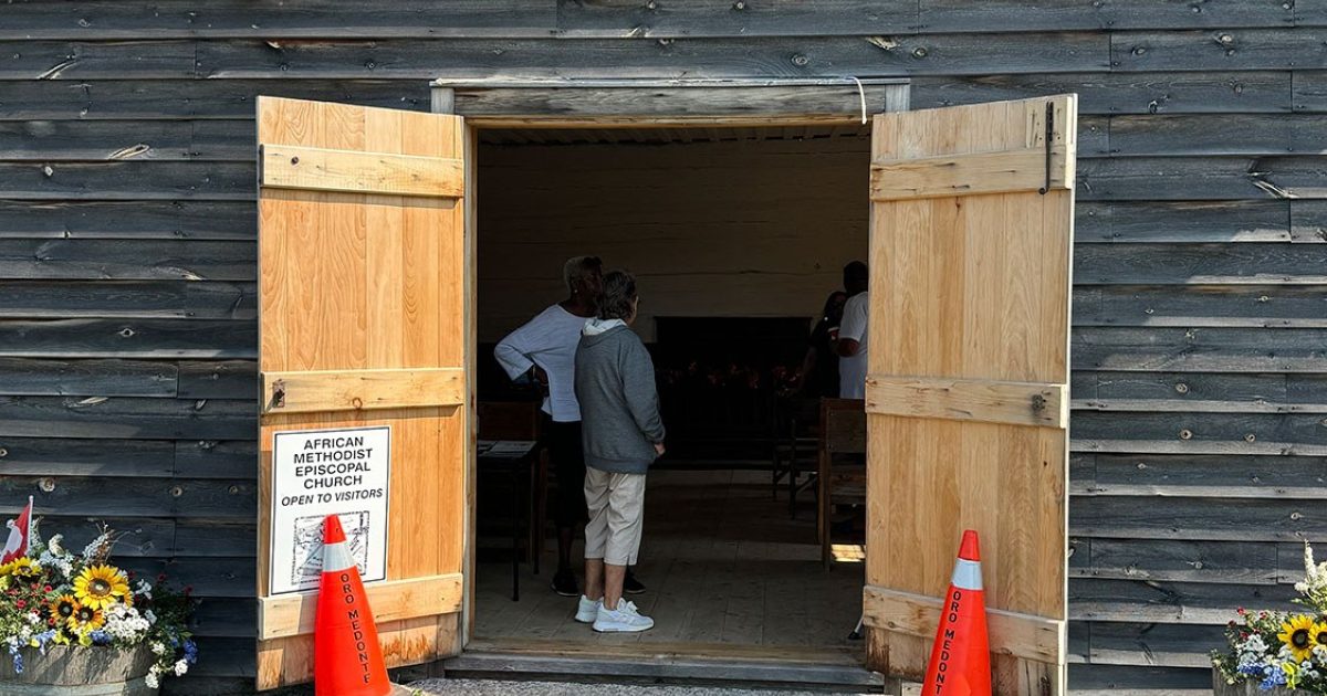Doors Open Ontario - Oro African Methodist Episcopal Church