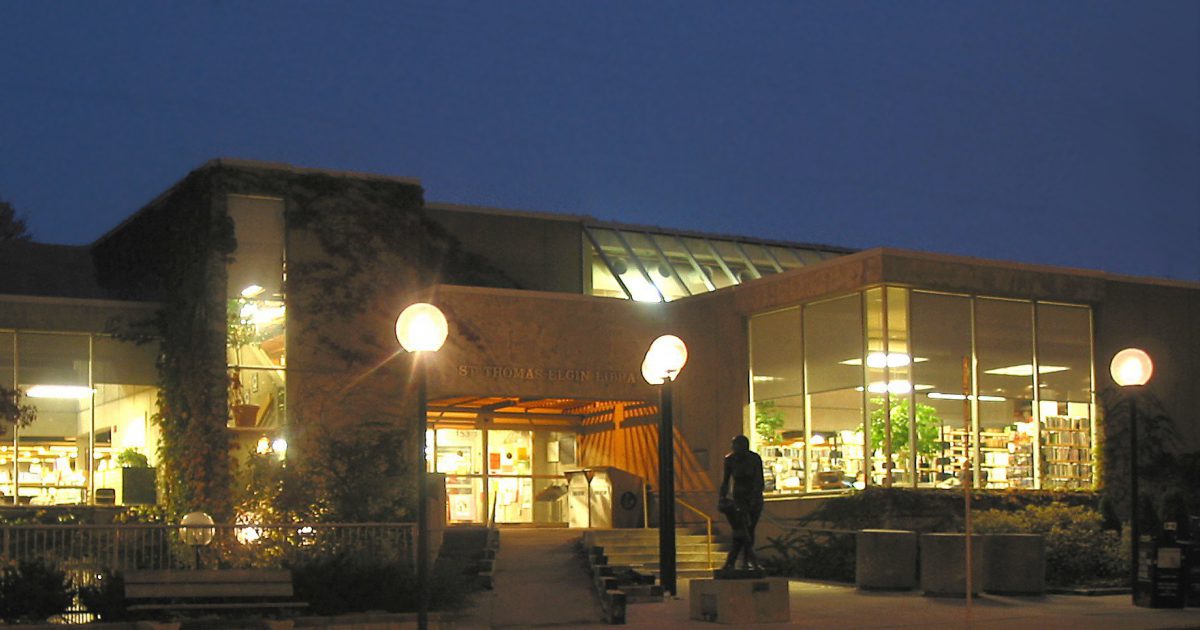 Doors Open Ontario - St. Thomas Public Library