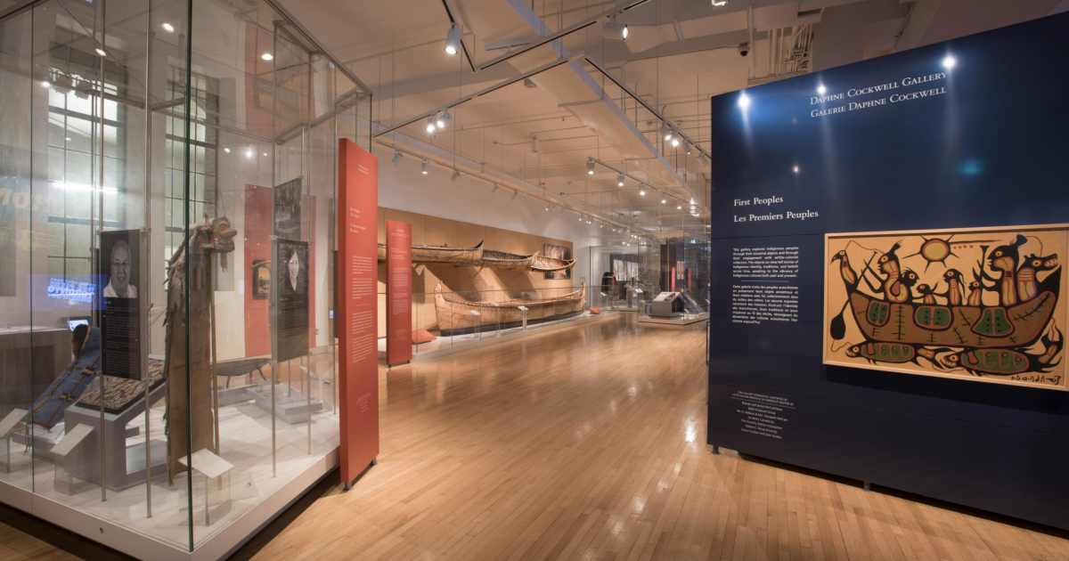 Doors Open Ontario - First People's Gallery at the Royal Ontario Museum